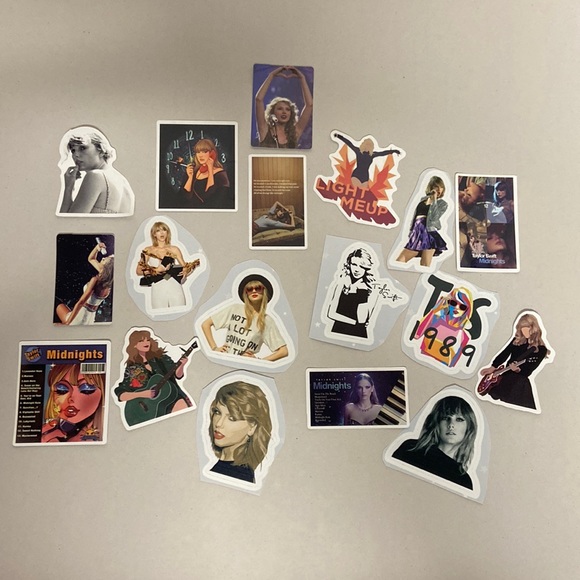 Taylor Swift | Art | Taylor Swift Sticker Bundle | Poshmark